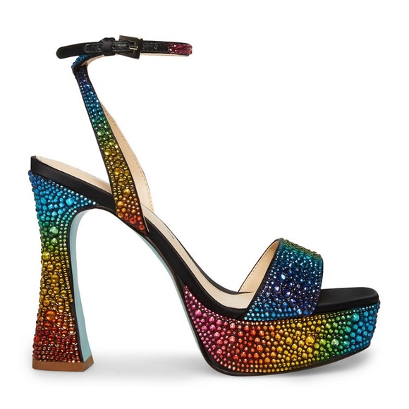Betsey Johnson | Shoes | Rainbow Platform | Poshmark